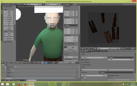 Freestyle Strokes Not Appearing In Cycles Texture Bake Blender Stack Exchange