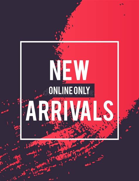 New Arrivals Concept Stock Vector Illustration Of Collection 123482147