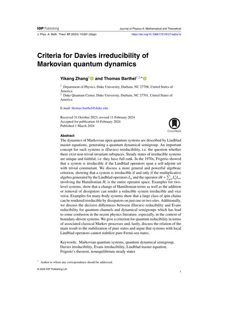 Criteria for Davies irreducibility of Markovian quantum dynamics
