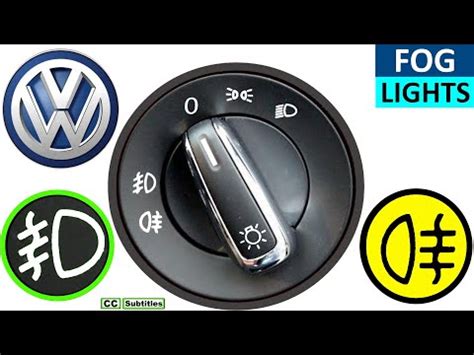 ¿Cómo encender las luces antiniebla en los automóviles Volkswagen Polo ...