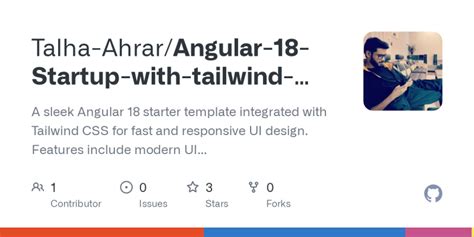 angular 18 startup template muhammad talha saeed