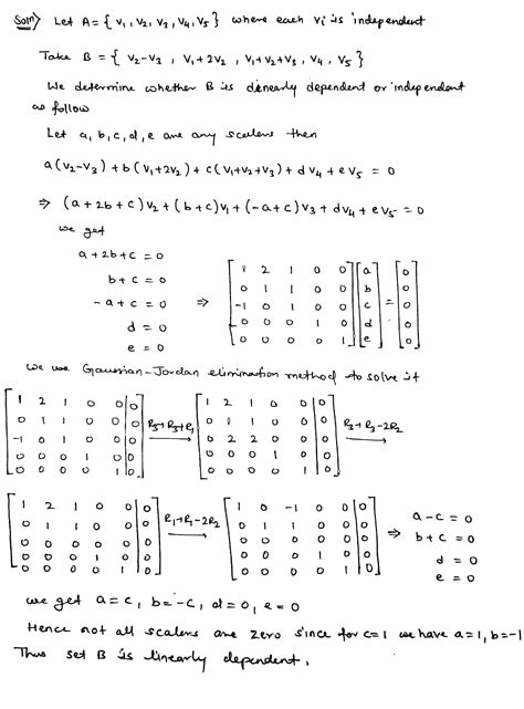 Solved Let A V1 V2 V3 V4 V5 Where Each Vi Is Independent Is