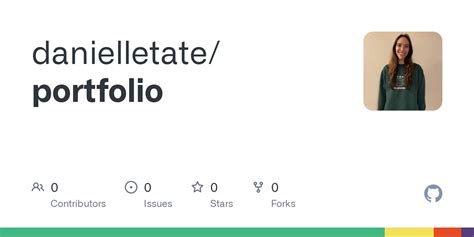 Github Danielletateportfolio