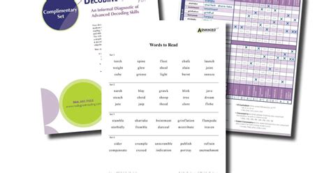 diagnostic decoding survey really great reading