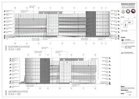 Adminstration Building Working Drawings Behance