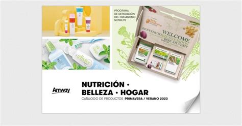 AMWAY Product Catalogue 2023 - Spain | Flip book, Catalog, Interactive