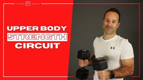 Home Dumbbell Strength Workout Upper Body Supersets Youtube