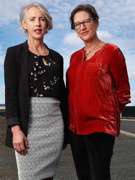 Tasmania Afl Stadium Jacqui Lambie Rebecca White Cassy Oconnor