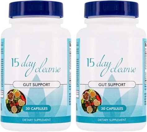 Amazon.com: 15 Day Gut Cleanse - Gut and Colon Support,15 Day Cleanse,Pastillas De Los 15 Dias ...