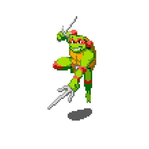Aled Lewis Tmnt Arcade Pixel Sprites Tmnt Teenage Mutant Ninja