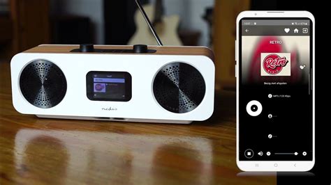 Nedis Internet Radio RDIN2500WT & AirMusic Control App - YouTube