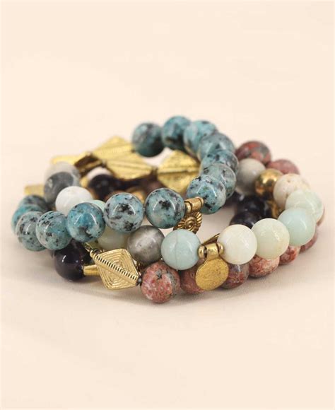 Gemstone Bracelets Handmade By Artisans From Turkey Nepal India