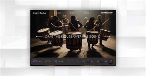 News Sampleson Releases Drumbada A Polyrhythmic Cinematic Drum Plugin