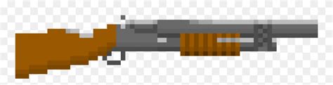 Transparent Shotgun Pixel Pixel Art Pump Shotgun Clipart PinClipart