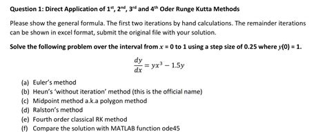 Question Direct Application Of St Nd Rd And Chegg Com