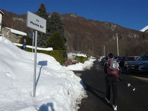 Cima Di Bo Da Montesinaro In Valle Cervo BI Itinerario Sci E Snowboard Alpinismo Snow