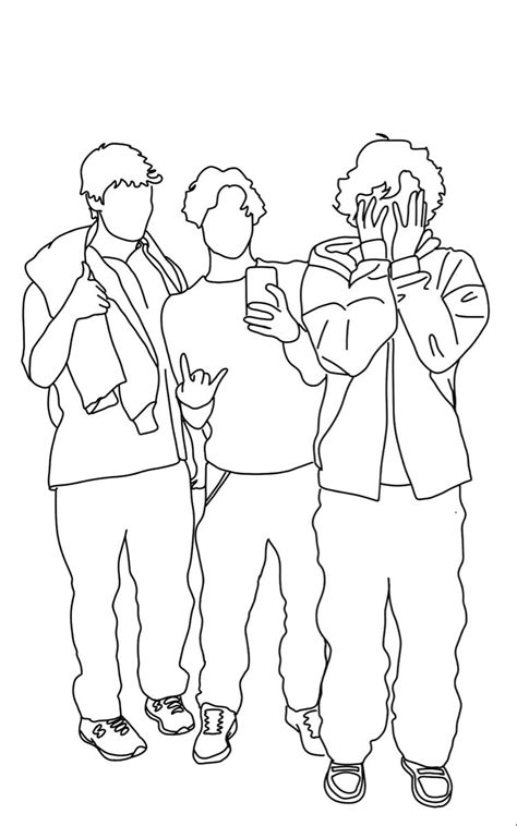 Sturniolo Triplets⁂★𐬺𐬽 In 2025 Drawings To Trace Sketch Cartoon