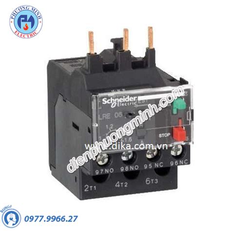 Rơle Nhiệt 0 10 0 16a Sử Dụng Với Contactor Lc1e06 E38 Model Lre01