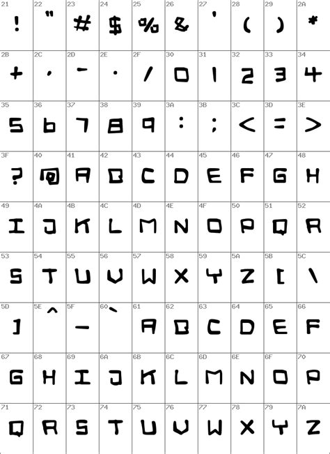 Download Free Digital Squiggle Regular Font Digital Squiggleotf