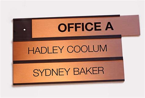 Unique Name Plates For Doors
