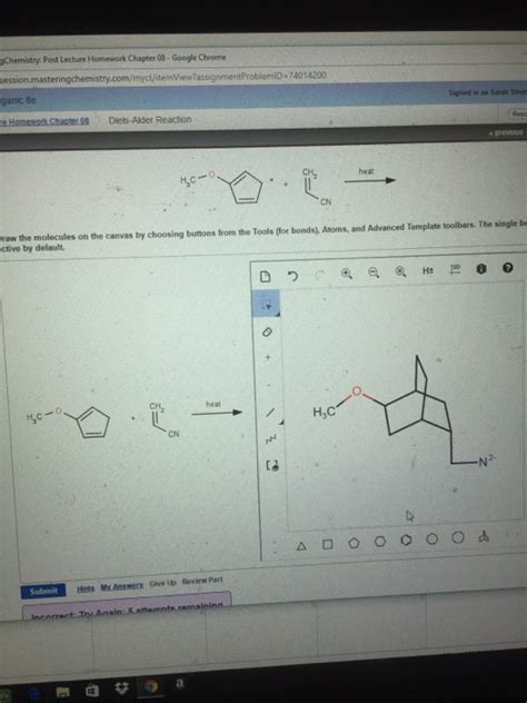 Solved Chemistry Post Lecture Homework Chapter Google Chegg