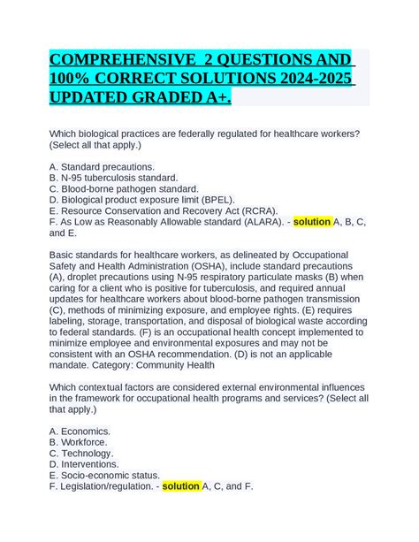 Nursing Concepts And Practices Exams Nursing Docsity