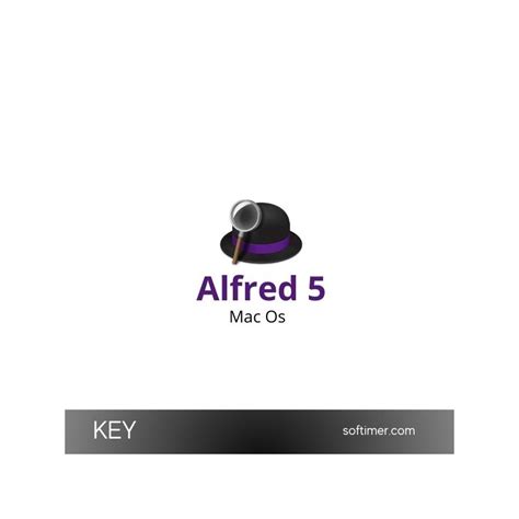 Alfred 5 Macos Supporter License Key 1 Device V5