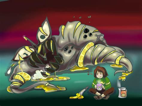 Undertale Ask Lemon Bread 4 By Tiamatart On Deviantart