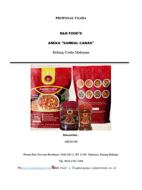 Contoh Proposal Sederhana Pdf