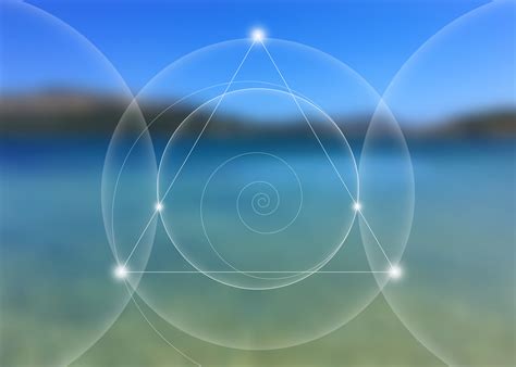 Interlocking Circles Triangles And Spirals Hipster Sacred Geometry