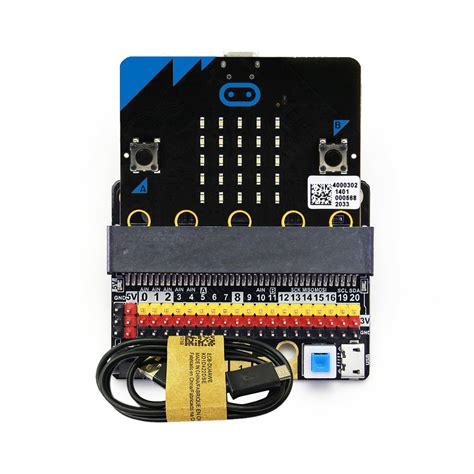 Microbit ไมโครบิต พร้อม บอร์ดขยาย Kittenbot Iobit V20 และสายซิ้งค์