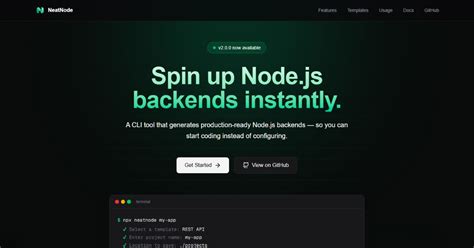 Github Aakash Gupta02neatnode 🚀 Plug And Play Nodejs Backend Starter Cli Instantly Scaffold