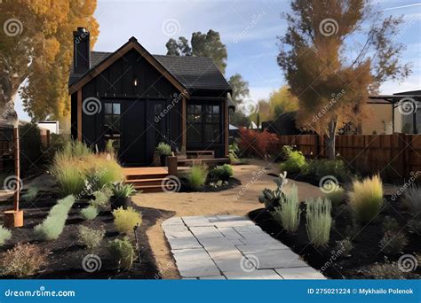 Private House Outside The City With A Garden Neural Network Ai