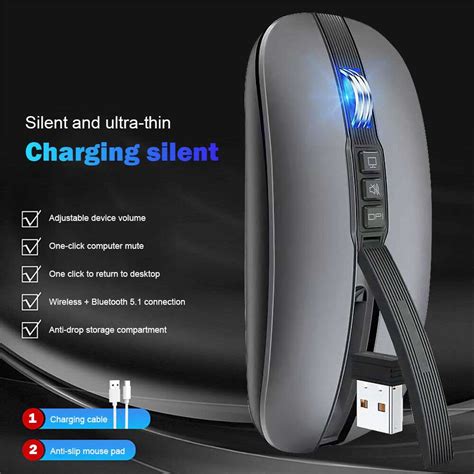 Coteci Dual Mode Bluetooth Mouse