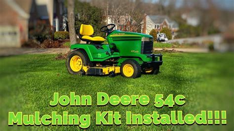 John Deere Zero Turn Mower Mulching Kit
