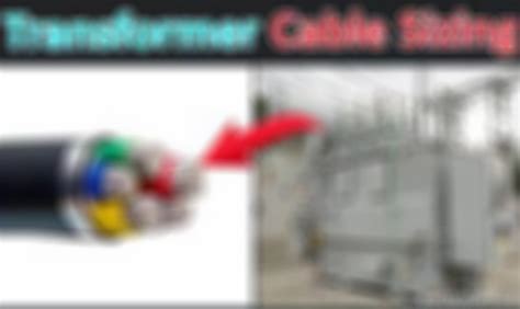 Transformer Primary Conductor Sizing Calculator