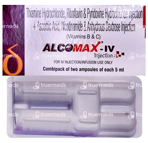 Alcomax Injection 2 Ml Uses Side Effects Dosage Price Truemeds