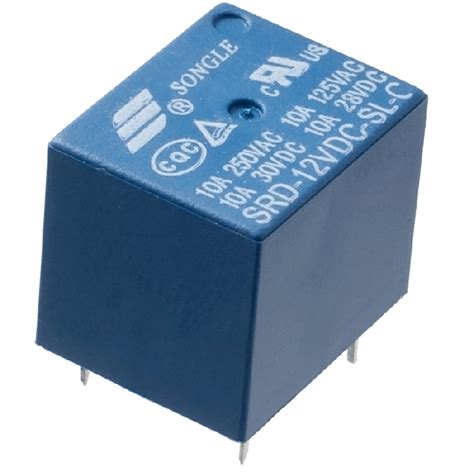 Tandy 12v Spdt Miniature Relay 10a
