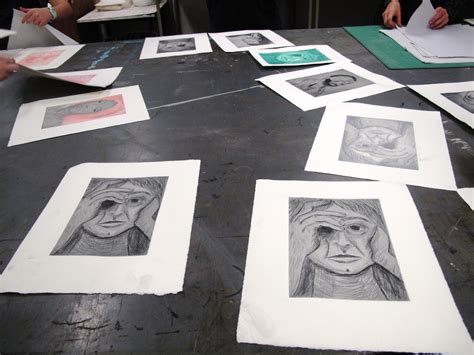 Drypoint Etching Workshop At Cdu Theartvrooom