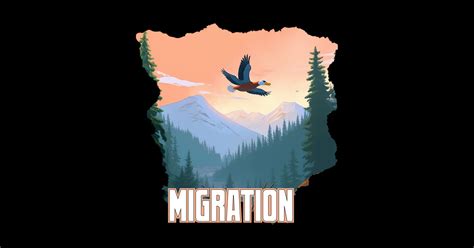 Migration Migration Sticker Teepublic
