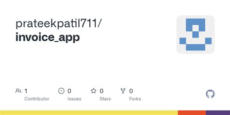 Github Prateekpatil711invoiceapp