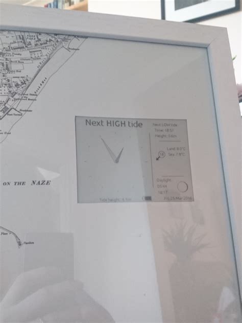 Gallery Tide Clock In MicroPython Hackaday Io