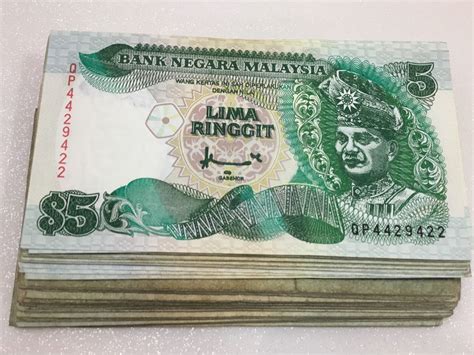 Old Rm5 Cross Bank Note Hobbies And Toys Collectibles And Memorabilia