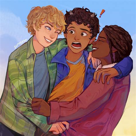 Grover Percy And Annabeth Percy Jackson And The Olympians Tv Show