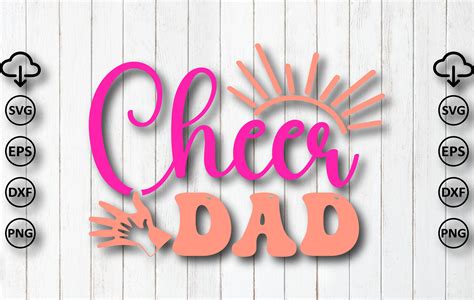 Cheer Dad Graphic By Magic Design Bundle Creative Fabrica