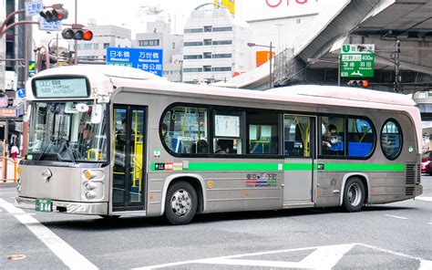 都営バスの塗装 特殊路線車1 都営バス資料館