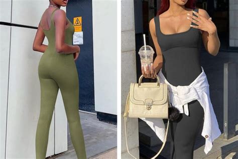 I Swear This 15 Amazon Bodysuit Looks Just Like The Viral Skims One
