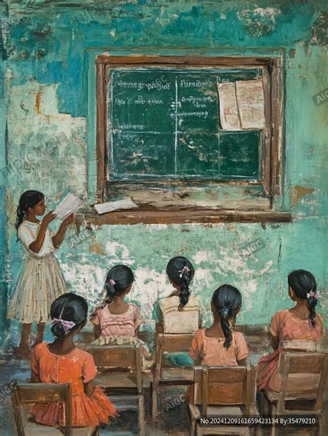 Ai创作图贫苦地区学校 旧时上课场景 复古教室场景 小时候上课 70年代小学教室 怀旧小学教室 平民学校 乡村学校教室 过去的年代上课场景 农村教室 贫穷小学 农村课堂 旧社会课堂 课堂绘画