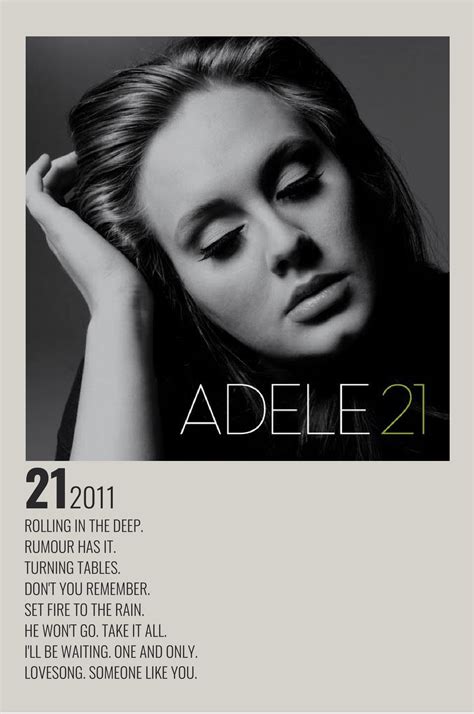 Adele 21 Album Cover