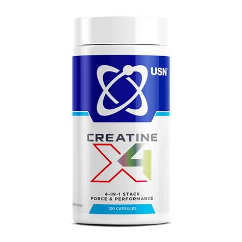 USN CREATINE X4 Force et Performance - 120 Capsules | Pharmacie